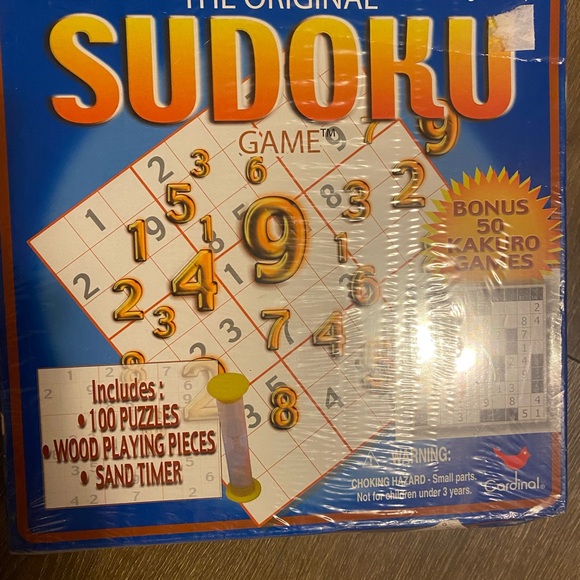 Games | Sudoku Game With Wood Pieces And Sand Timer | Poshmark